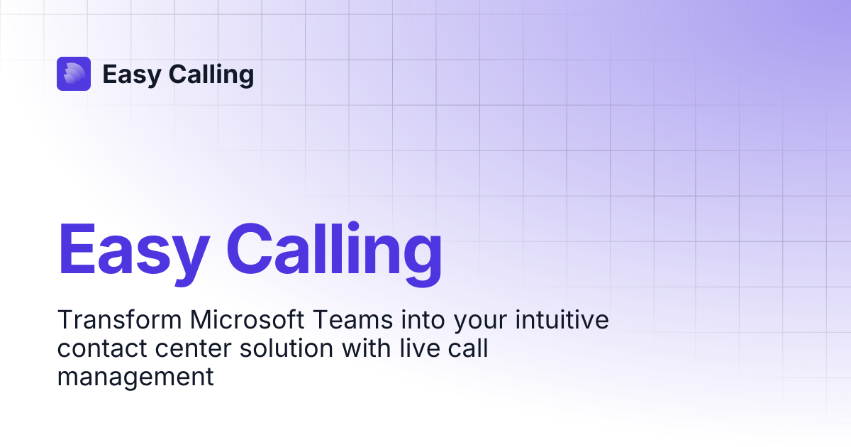 Easy Calling